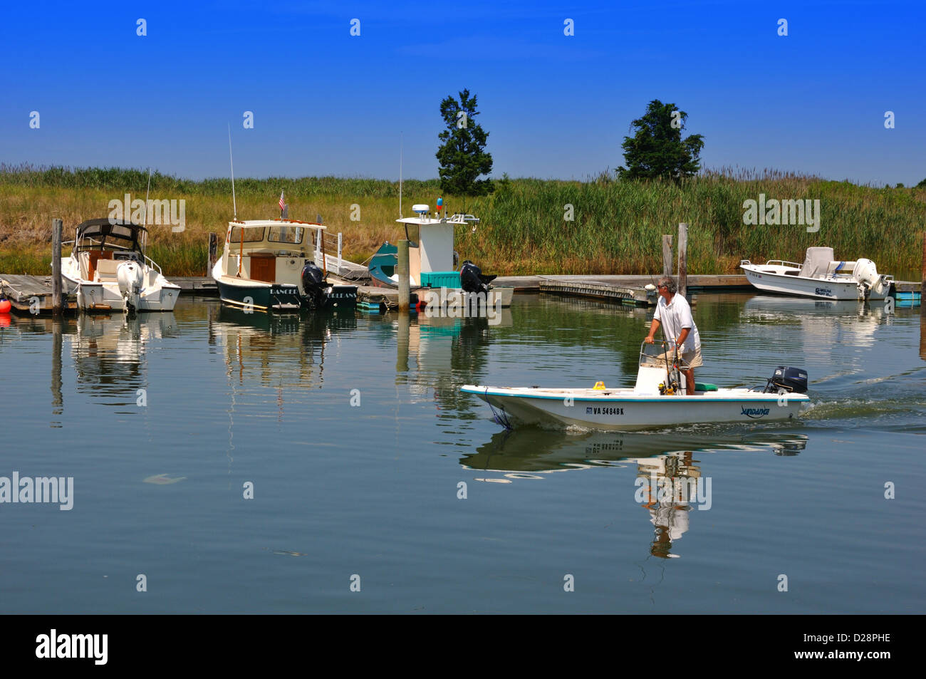 Marina in Cape Cod, Massachusetts, USA Stock Photo - Alamy