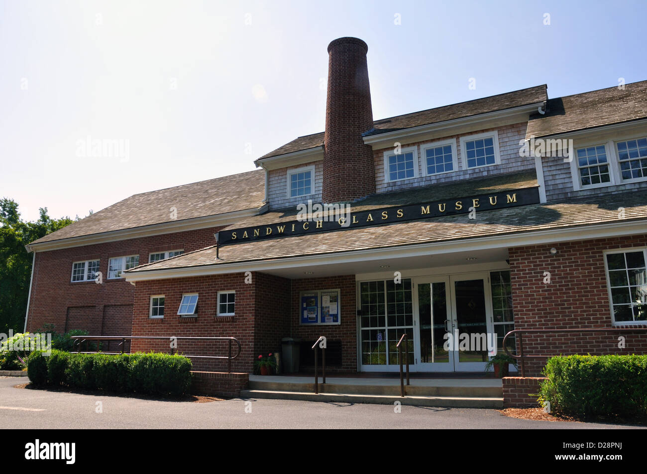 Sandwich Glass Museum, Cape Cod, Massachusetts, USA Stock Photo - Alamy
