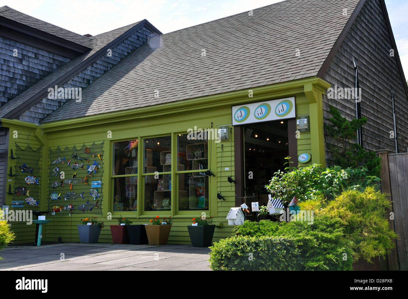 Gift shop on Cape Cod, Massachusetts, USA Stock Photo - Alamy