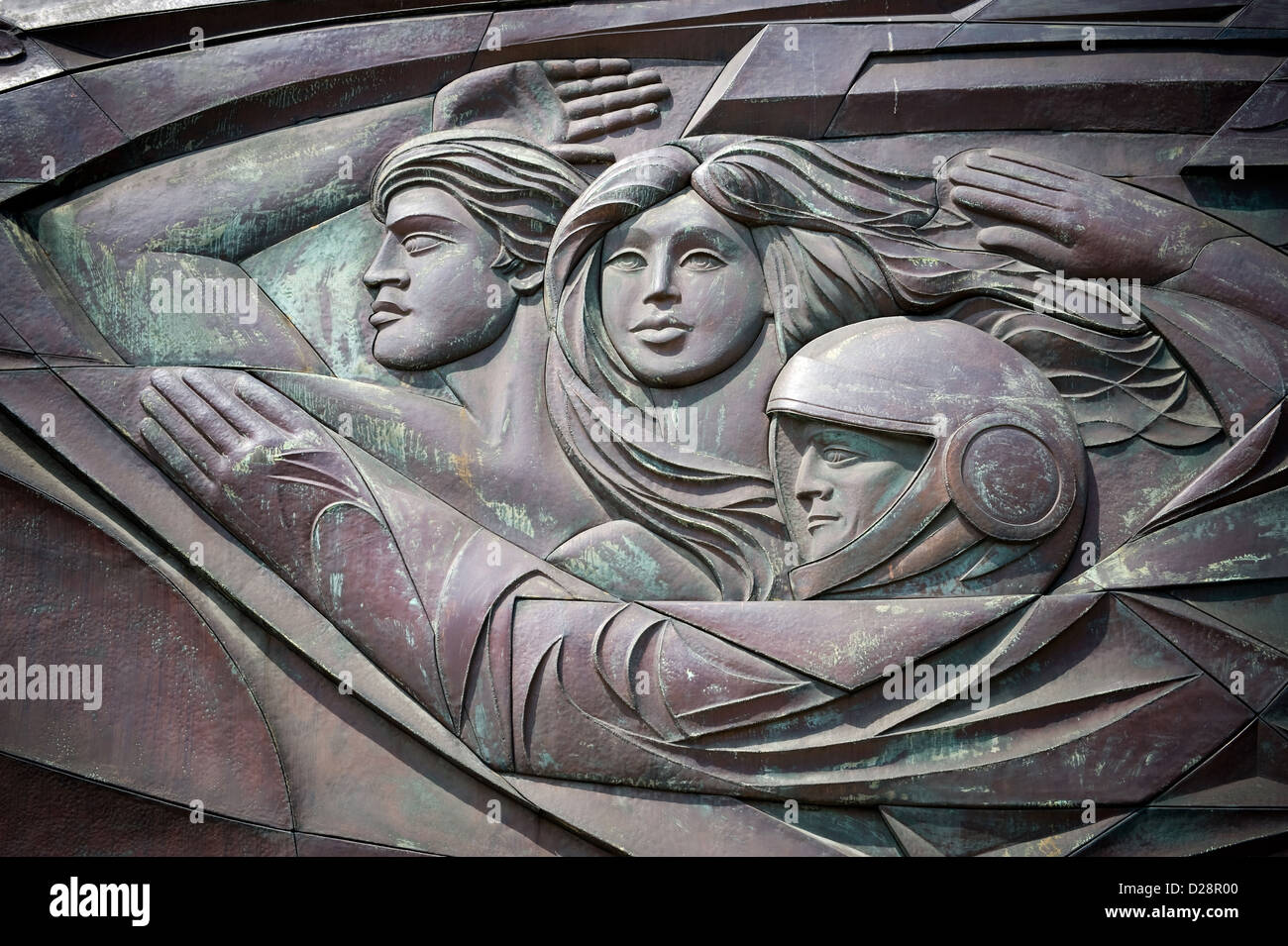 Artwork man overcomes time and space hi-res stock photography and ...