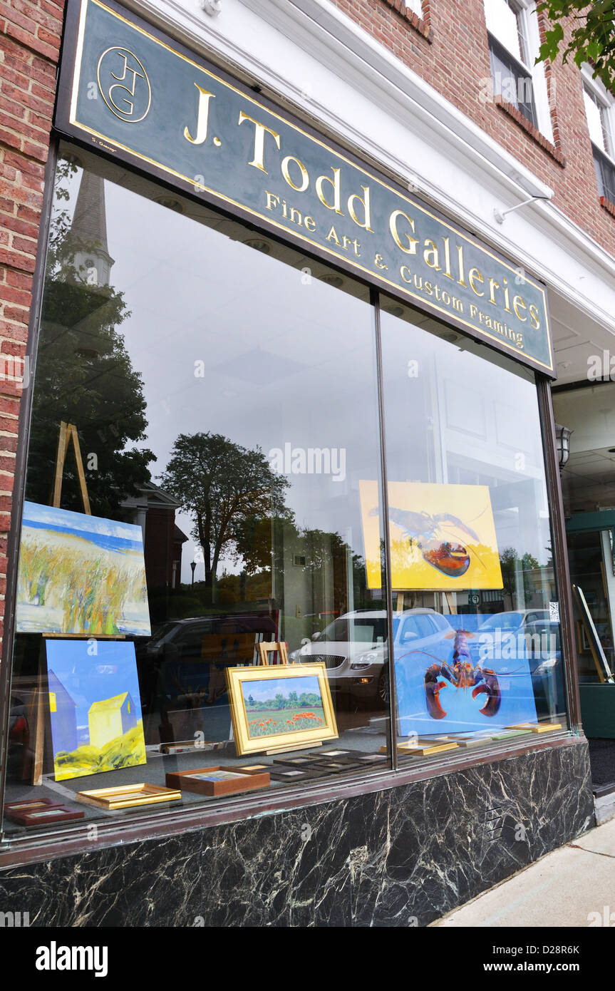 Art gallery in Wellesley, Massachusetts, USA Stock Photo - Alamy