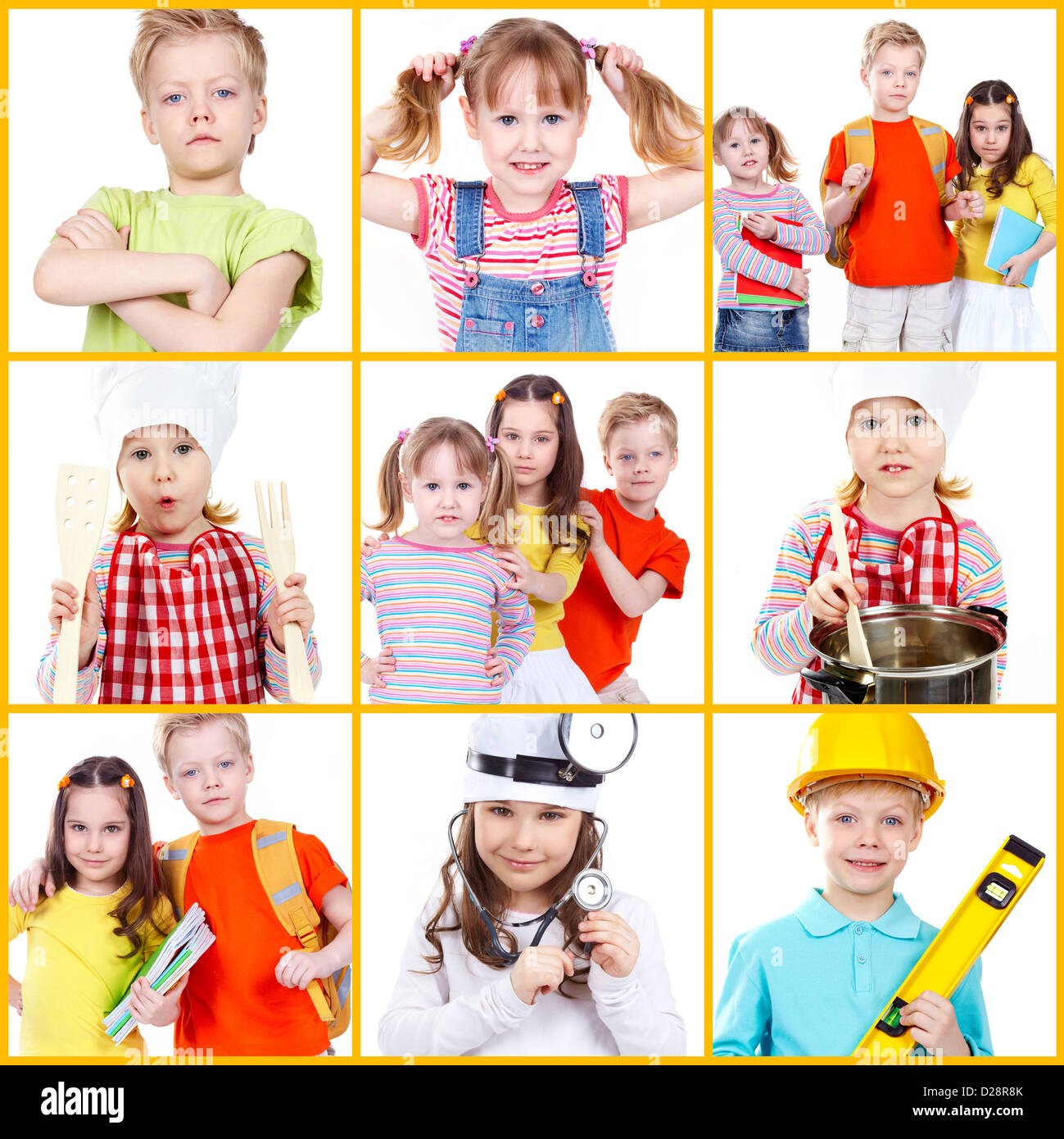 Boy in different situations hi-res stock photography and images - Alamy