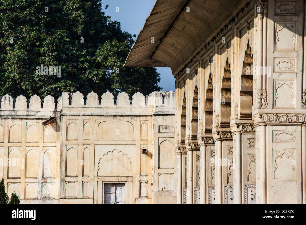 Inside the Red Fort, Delhi, India Stock Photo - Alamy