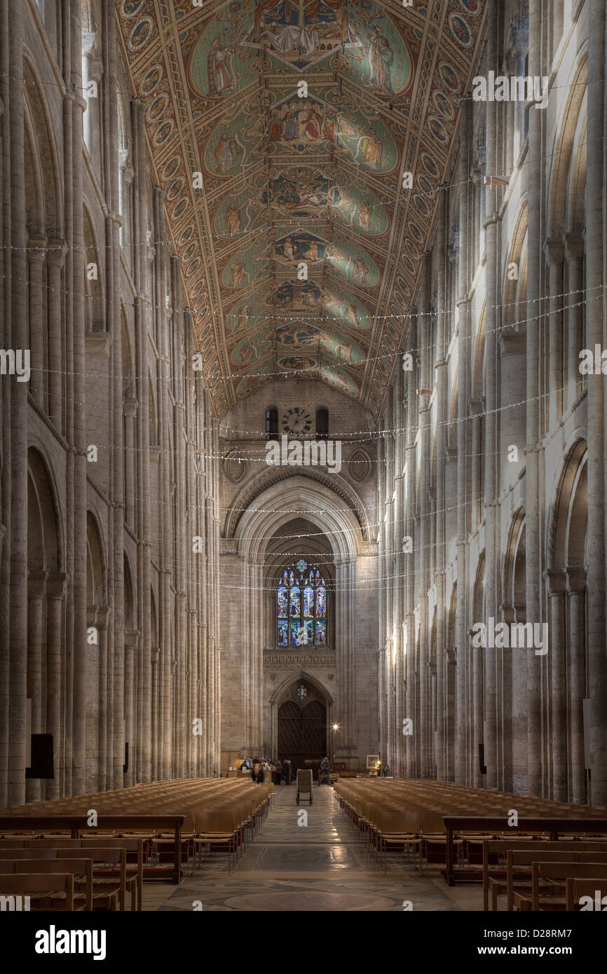 Ely Cathedral interior view Stock Photo - Alamy