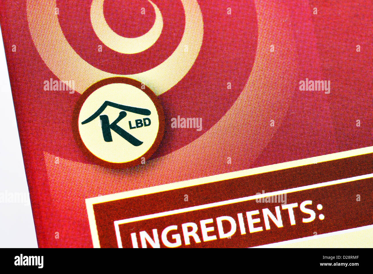 Kosher food labels hi-res stock photography and images - Alamy