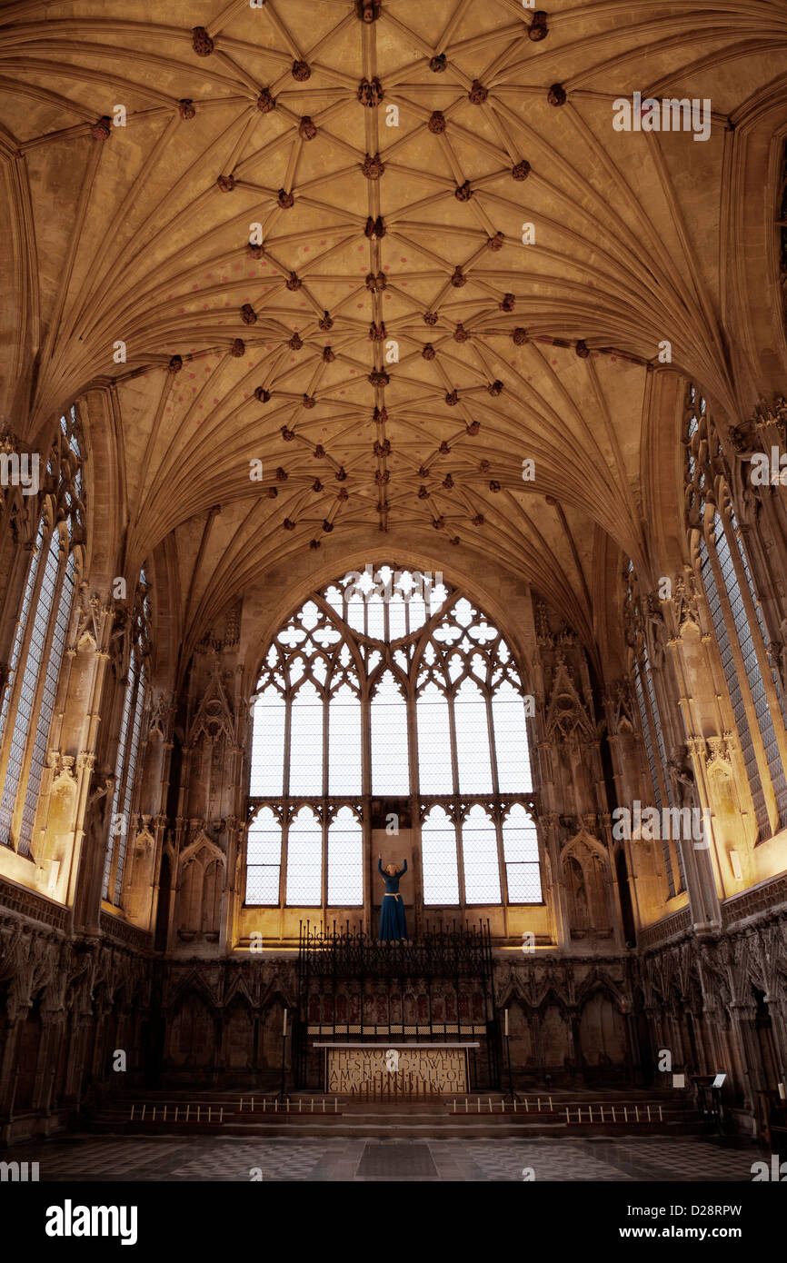 Ely Cathedral interior view Stock Photo - Alamy