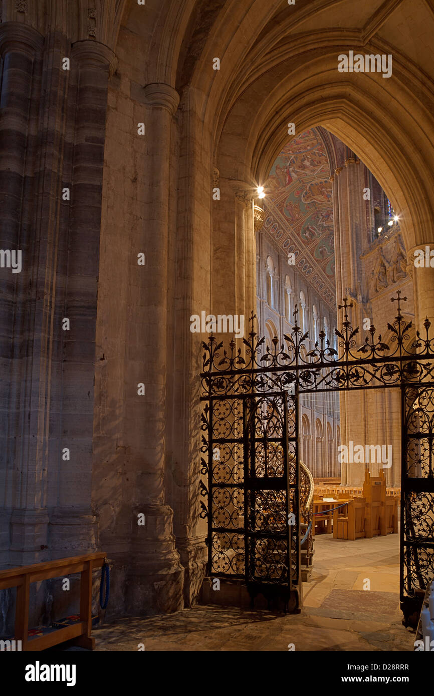 Ely Cathedral interior view Stock Photo - Alamy