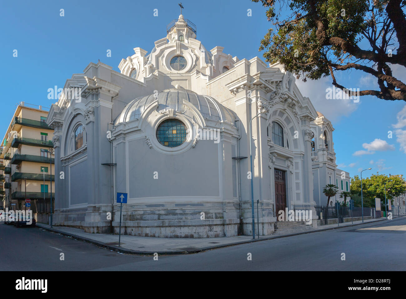 Sanctuary of Our Lady of Mount Carmel and Convent Messina Sicily Stock ...