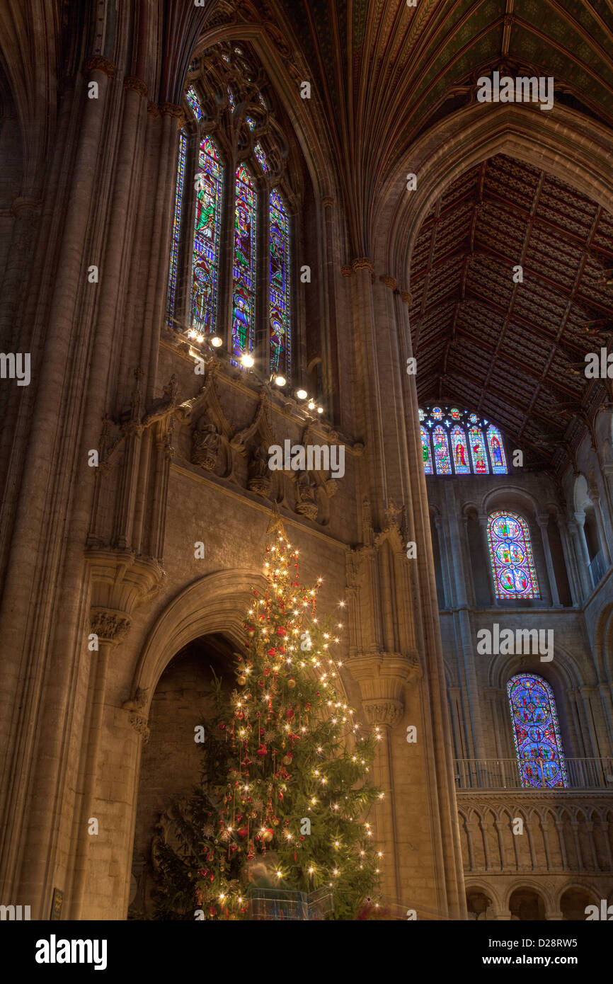 Ely Cathedral interior view Stock Photo - Alamy