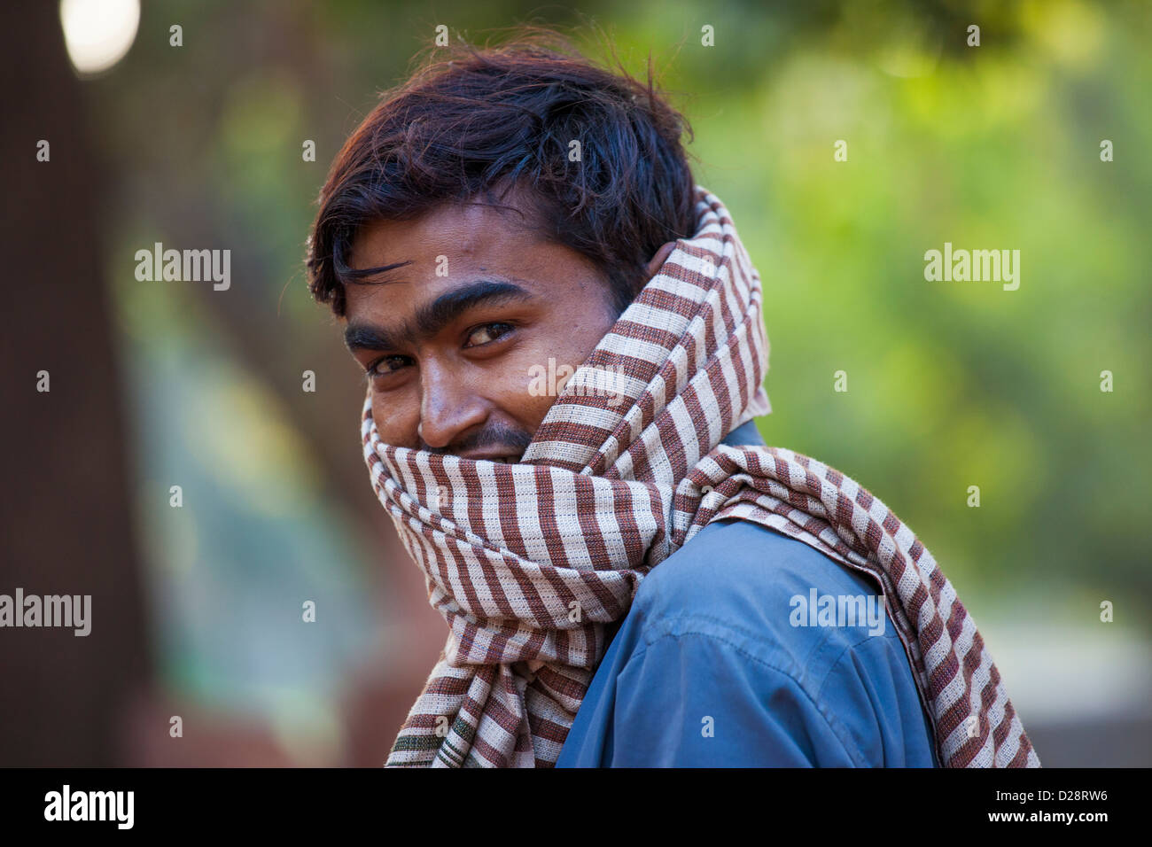 Indian man in Delhi, India Stock Photo - Alamy