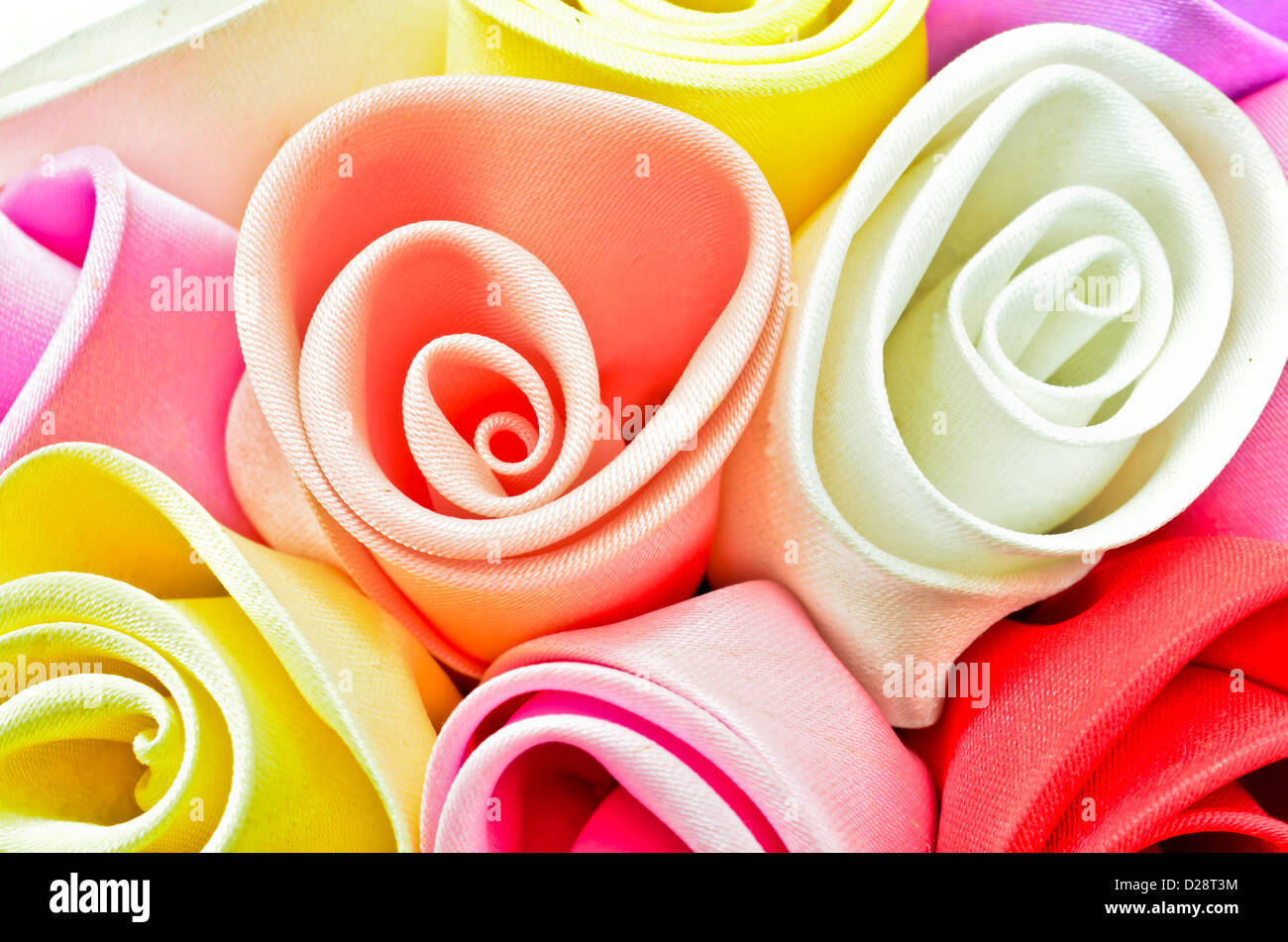 bouquet of colorful assorted roses gift card concept Stock Photo - Alamy