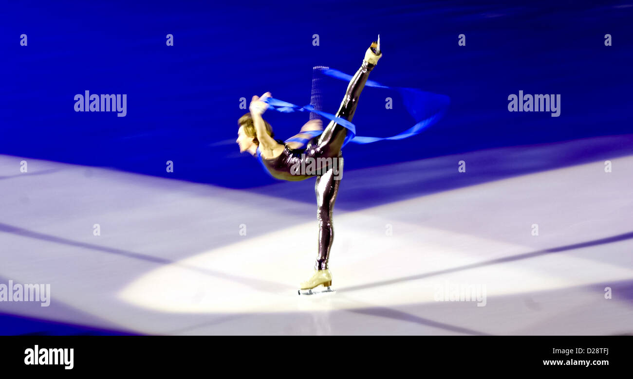Female ice dancer Stock Photo - Alamy