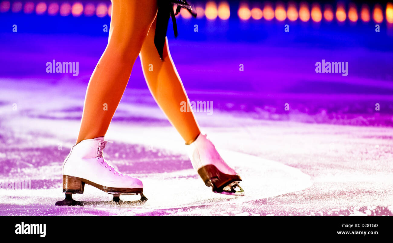 Legs figure skater hi-res stock photography and images - Alamy