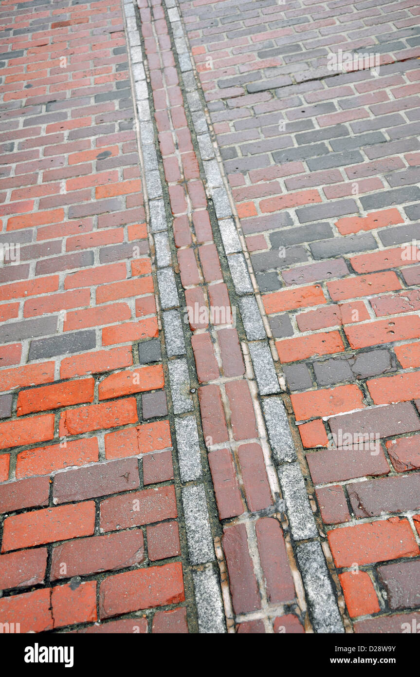 The Freedom Trail walking tour, Boston, Massachusetts, USA Stock Photo ...