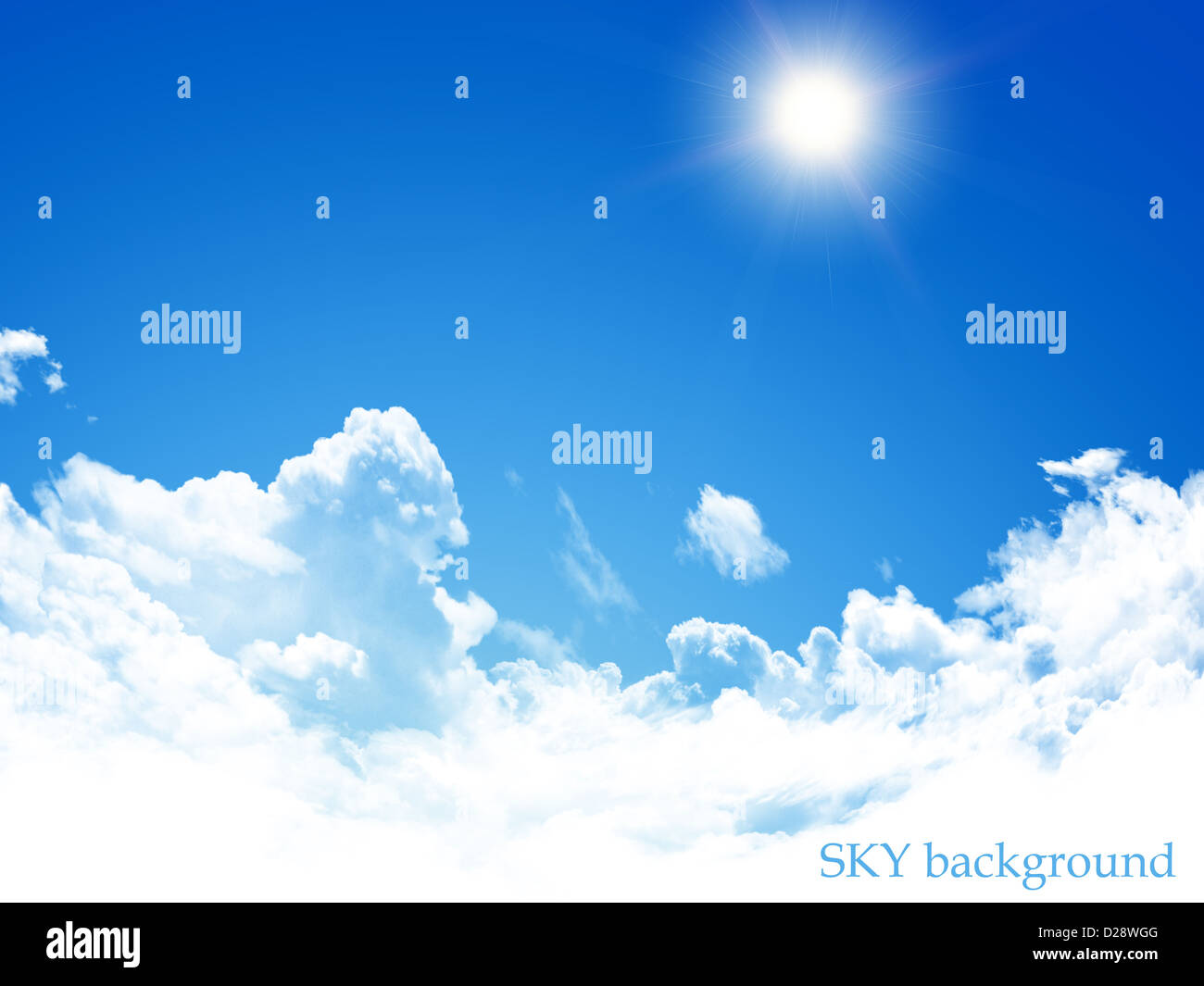 blue sky background Stock Photo - Alamy