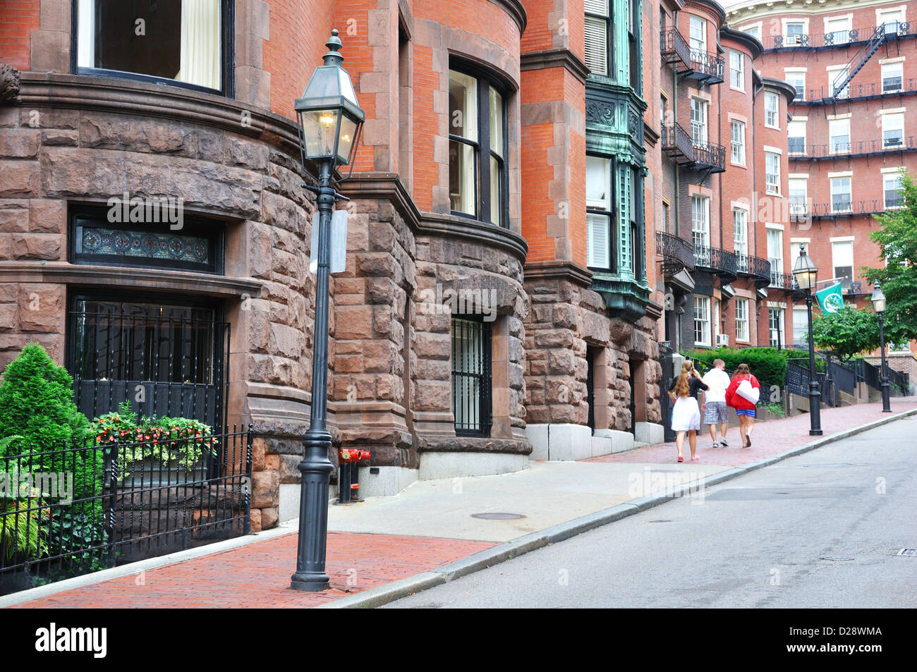 Beacon Hill, Boston, Massachusetts, USA Stock Photo - Alamy