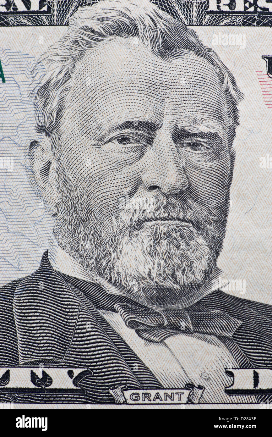 Fifty dollar banknote hi-res stock photography and images - Alamy