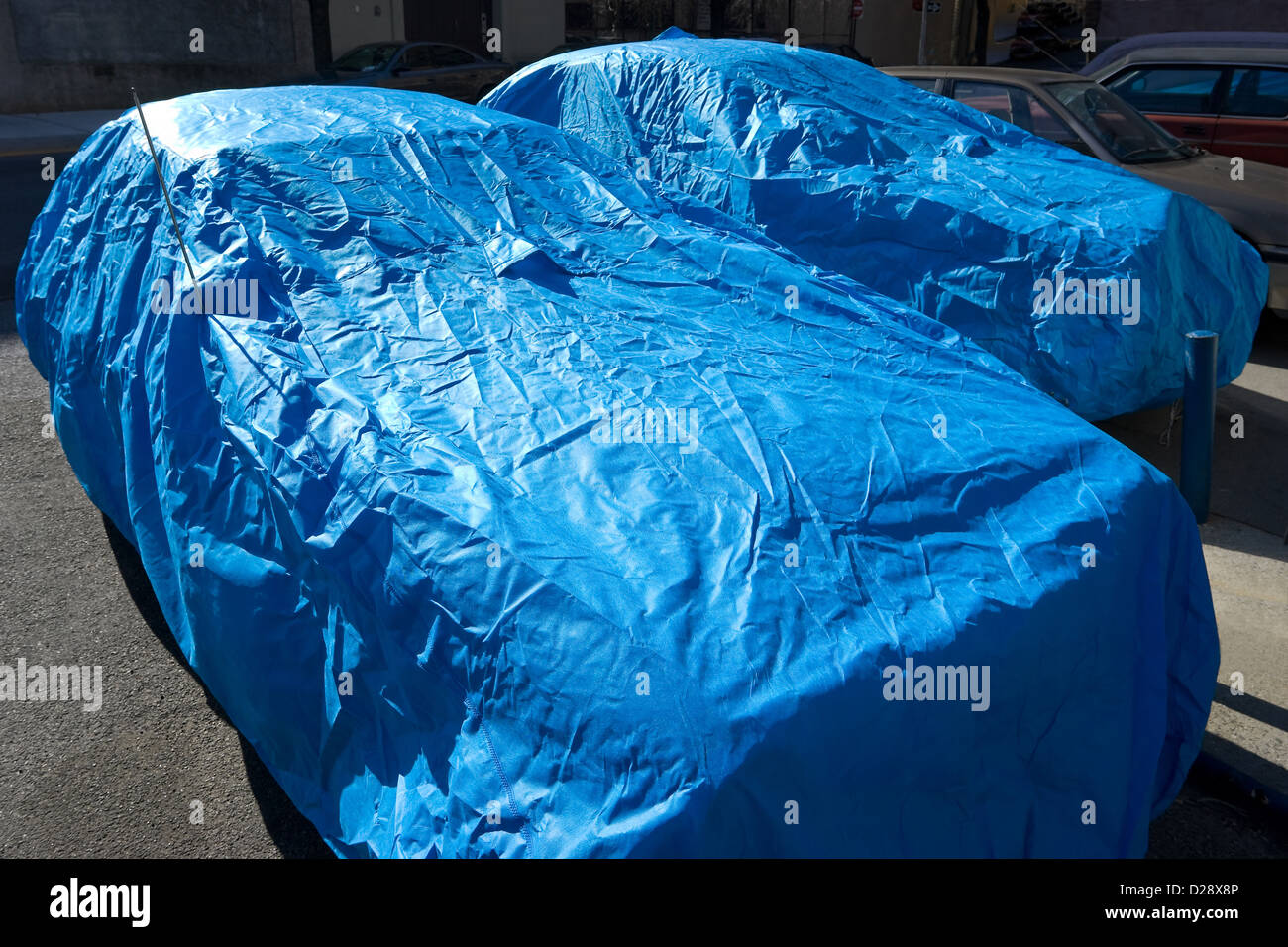 Covered with canvas hi-res stock photography and images - Alamy