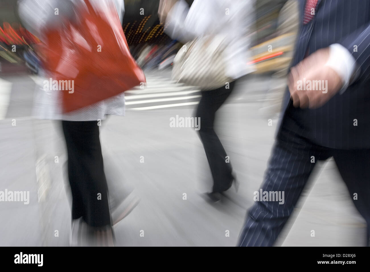 Business person rushing briefcase hi-res stock photography and images ...