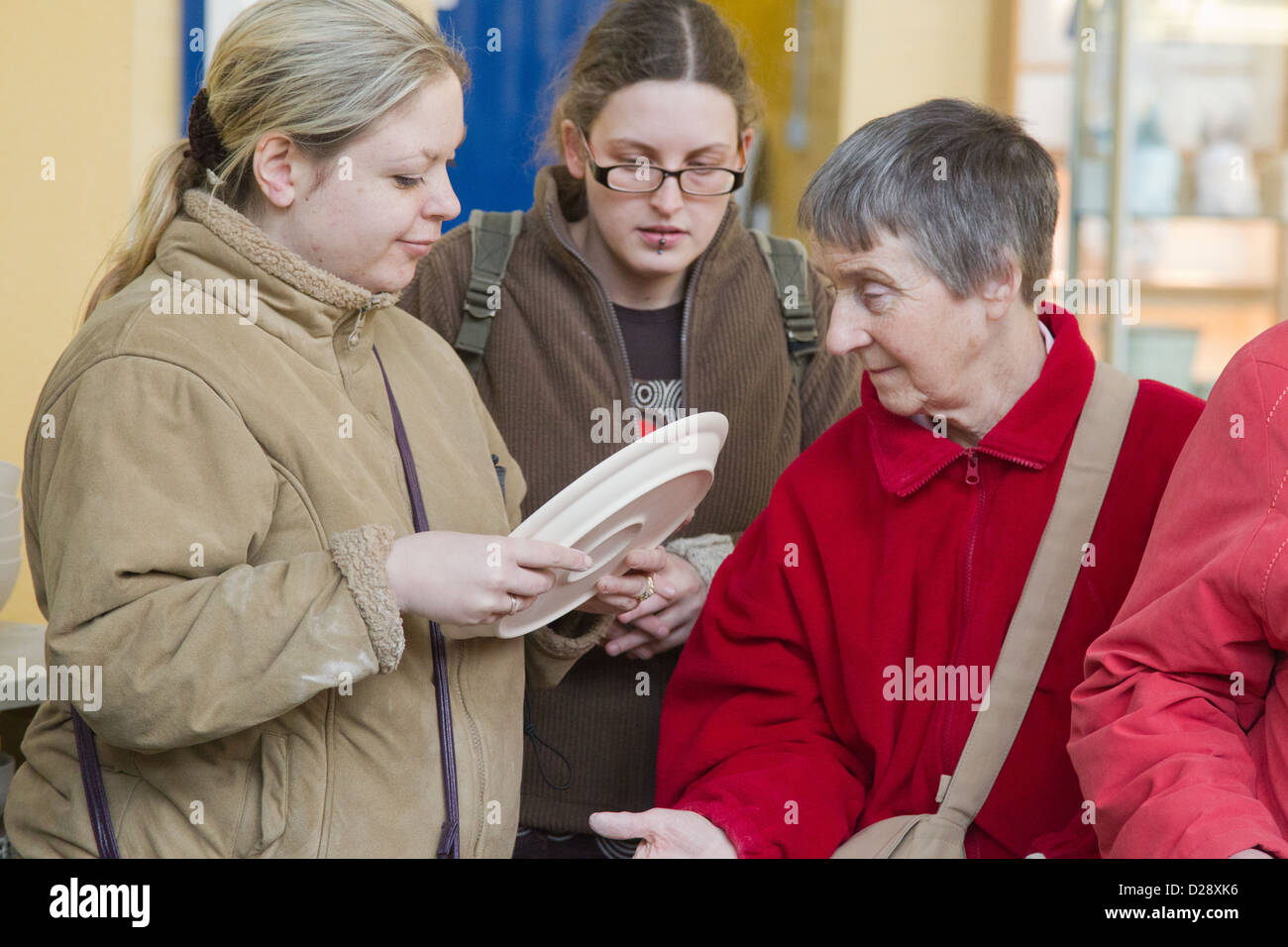 Helping the visually impaired hi-res stock photography and images - Alamy