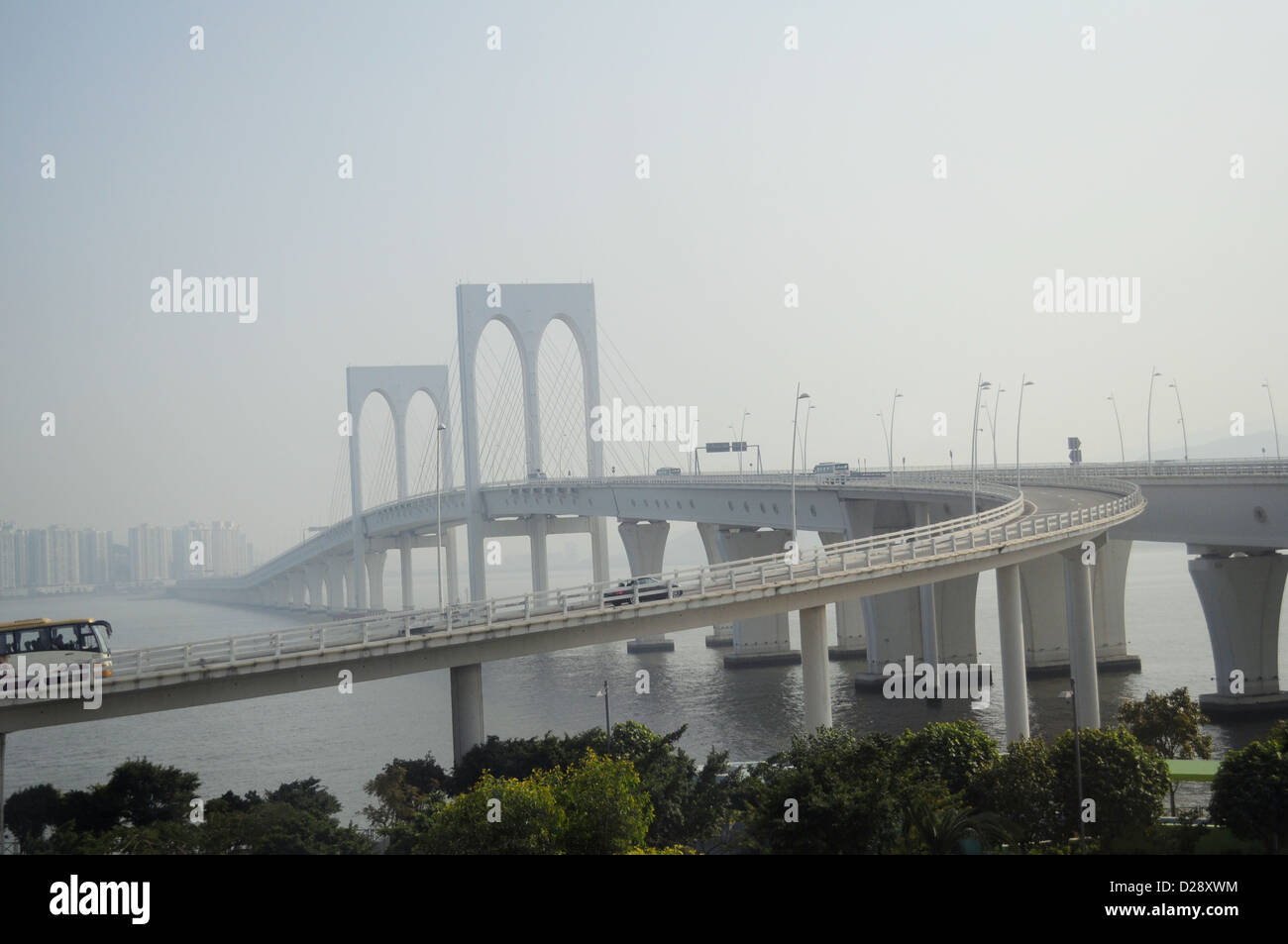 Bridge at Macau Stock Photo - Alamy