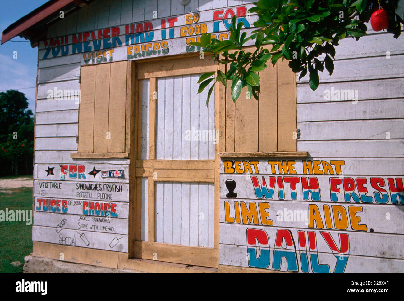 Jamaica food shack hi-res stock photography and images - Alamy