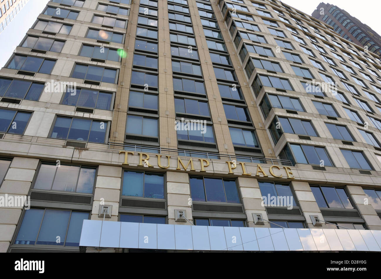 Trump Place, New York City, USA Stock Photo - Alamy
