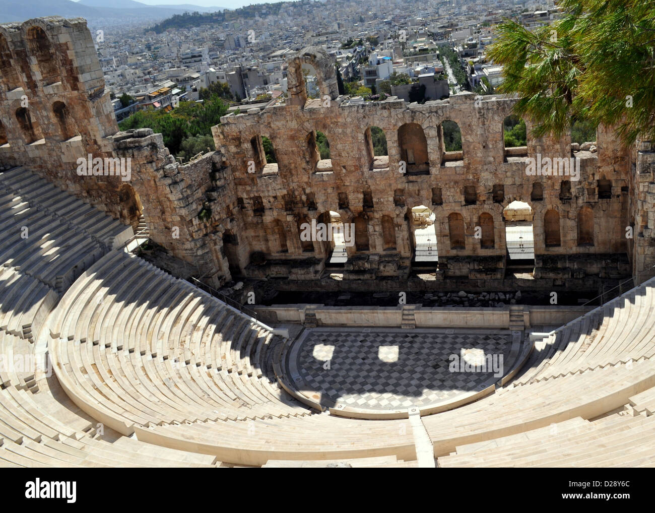 Ancient stadium of Rhodes, Acropolis, Greece Stock Photo - Alamy