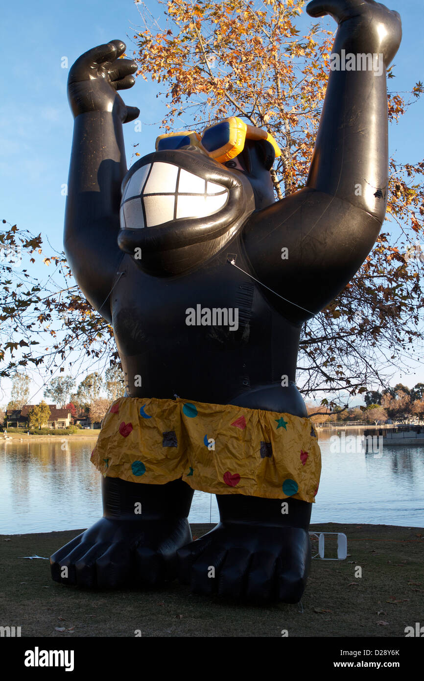 big inflatable gorilla Stock Photo - Alamy