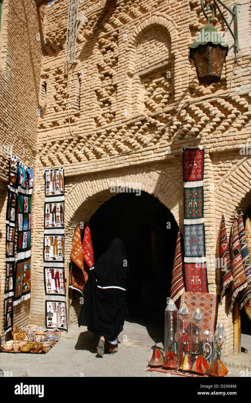 Tunisia, Tozeur. Medina Entrance Stock Photo - Alamy