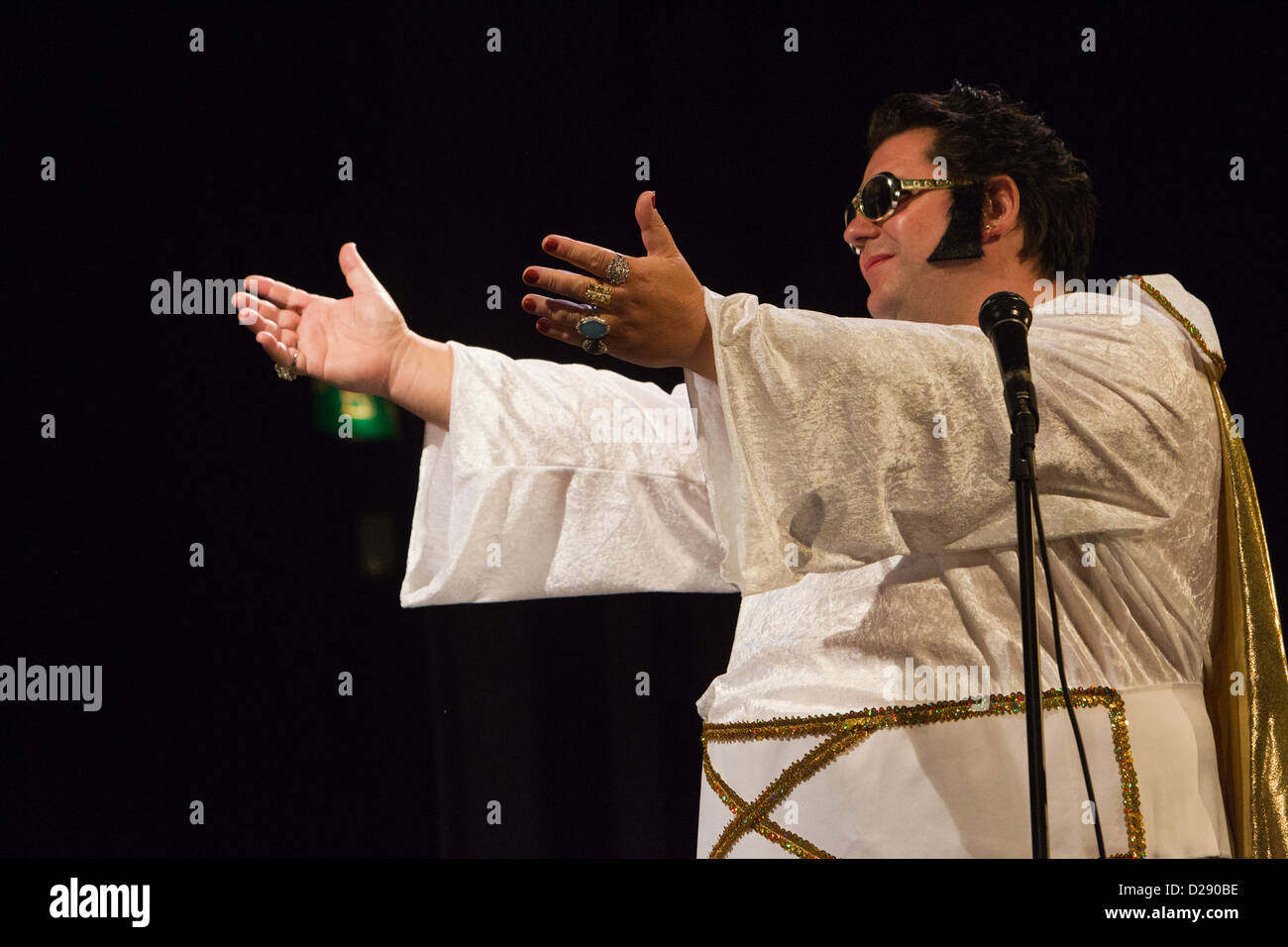 Singer impersonator hi-res stock photography and images - Alamy