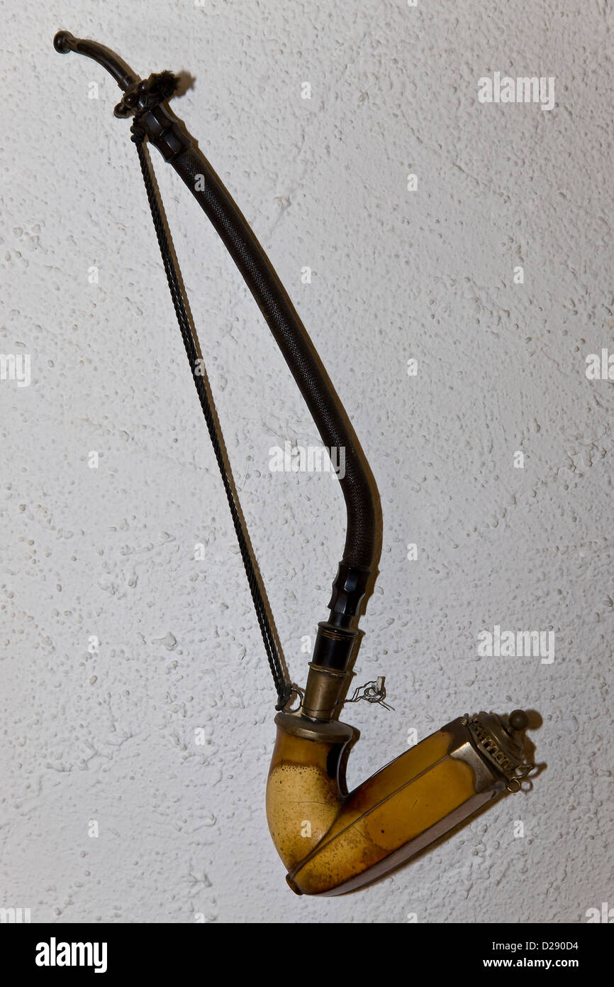 Old handmade pipe Stock Photo - Alamy