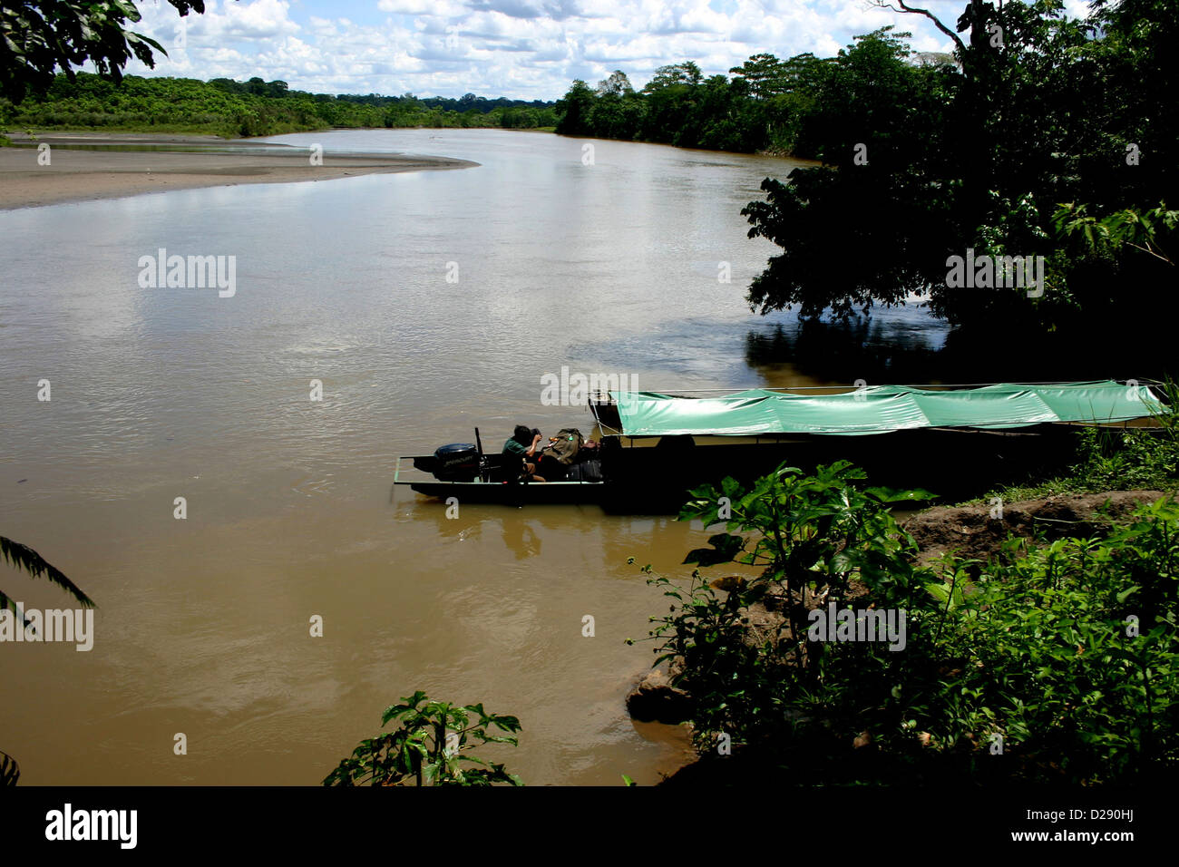 Ecuador. River Capahuari In Rainforest Stock Photo - Alamy