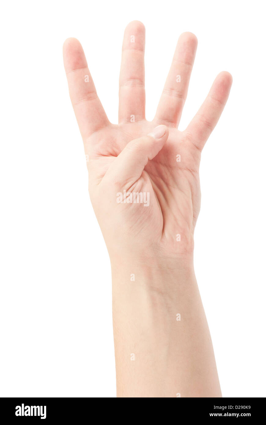 Number four isolated hi-res stock photography and images - Alamy