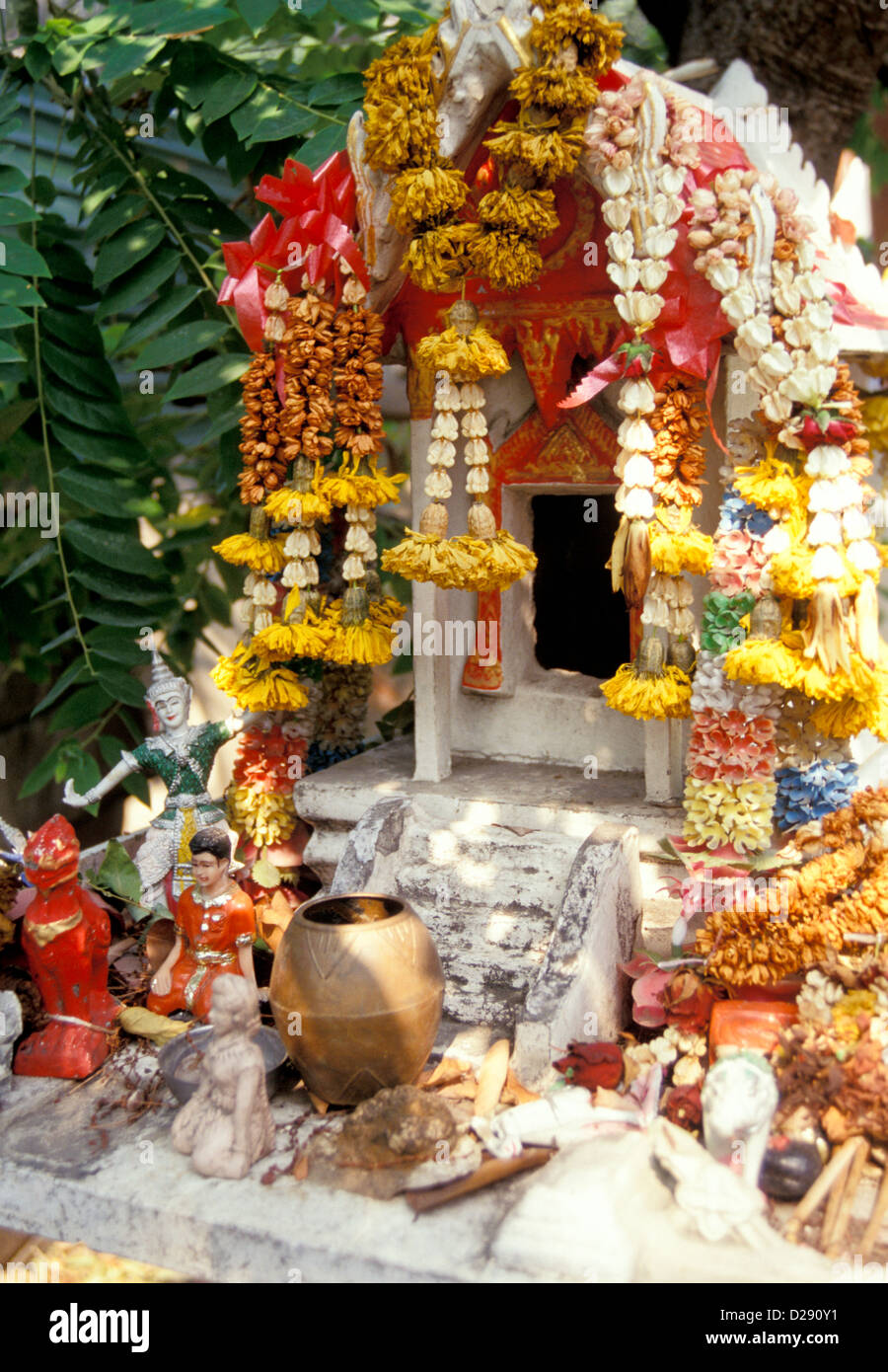 Thailand. Spirit Temple Stock Photo - Alamy
