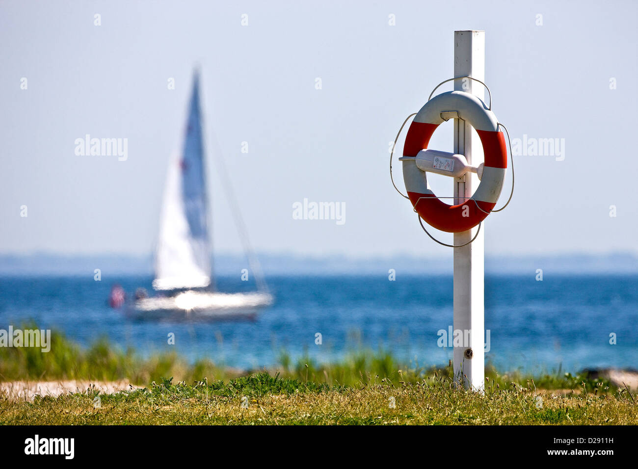 Lifebuoy yacht hi-res stock photography and images - Alamy