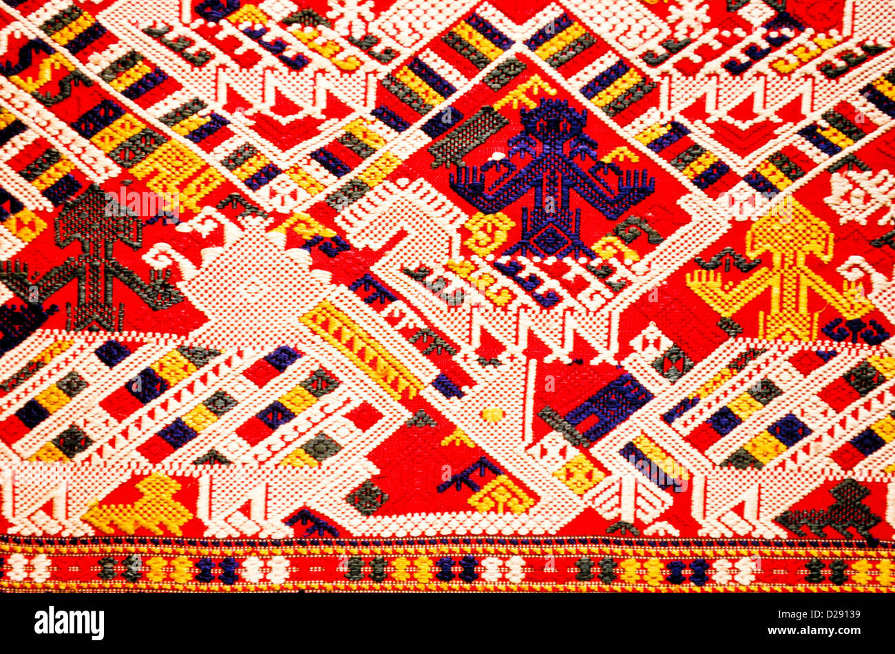 Thailand. Textile. Detail Stock Photo - Alamy