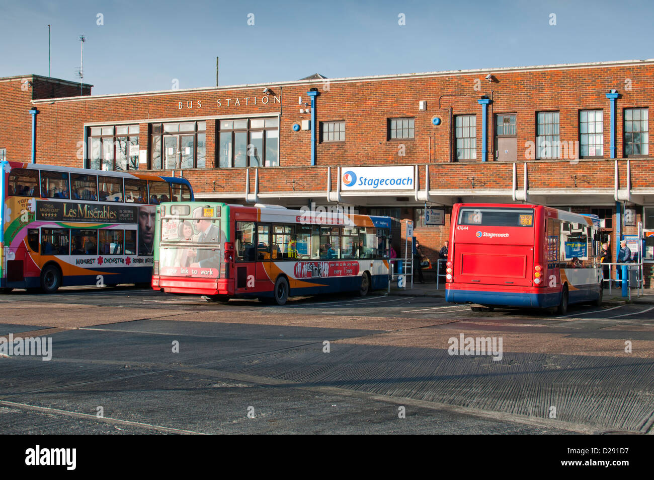 Chichester bus station hi-res stock photography and images - Alamy