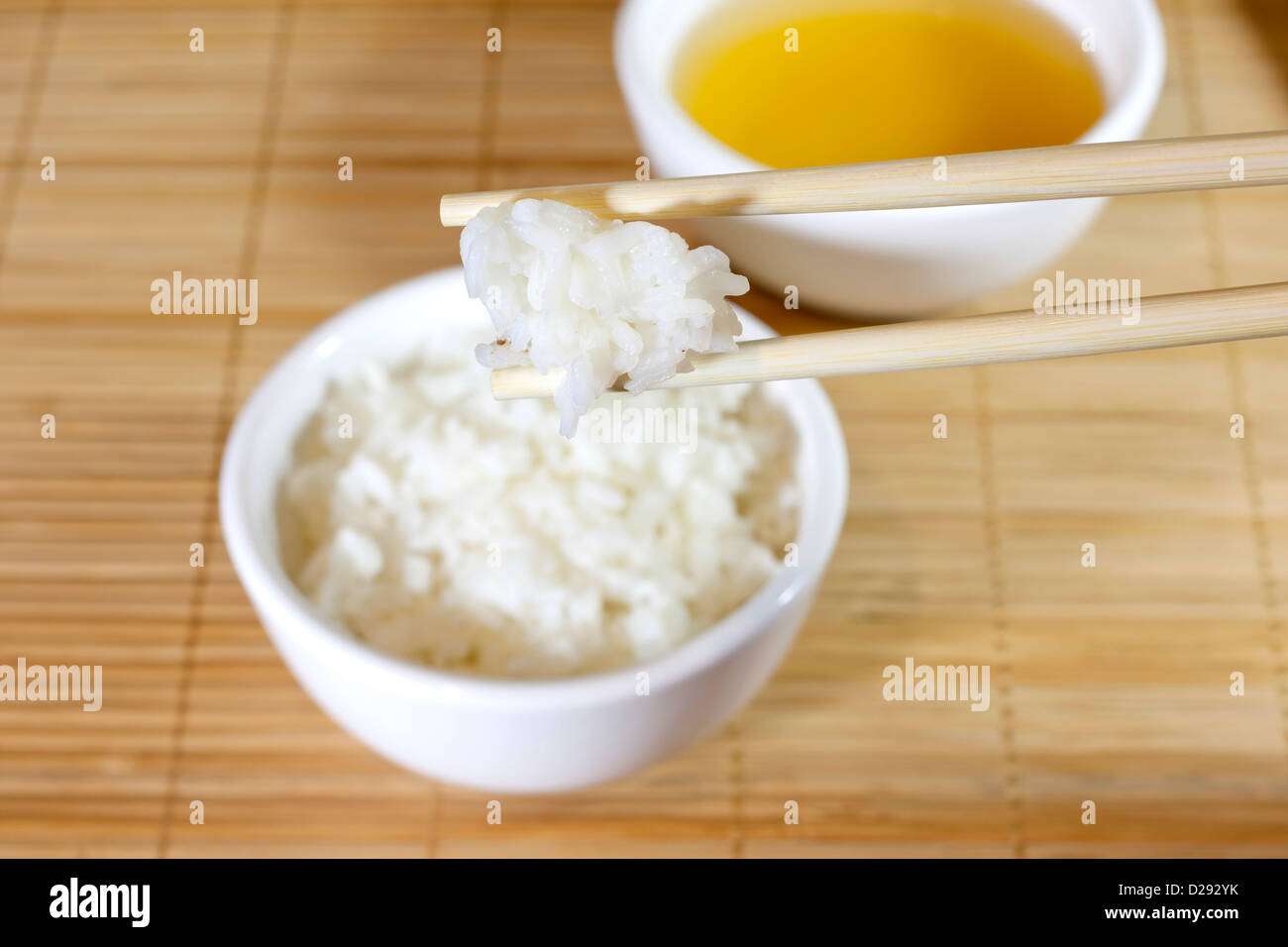 Bamboo cooking rice hi-res stock photography and images - Alamy