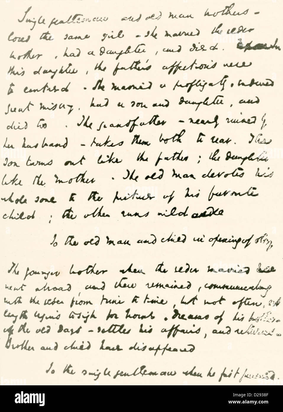 Charles dickens writing hi-res stock photography and images - Alamy