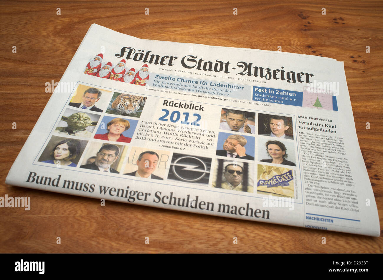 Newsprint german hi-res stock photography and images - Alamy