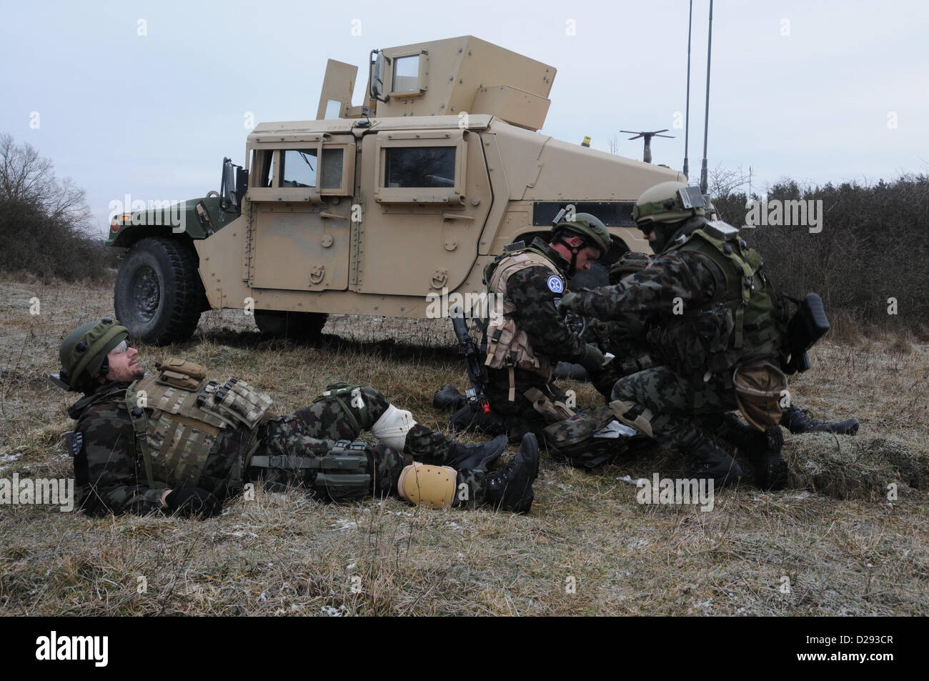 Slovenian Army Soldiers Stock Photos & Slovenian Army Soldiers Stock ...