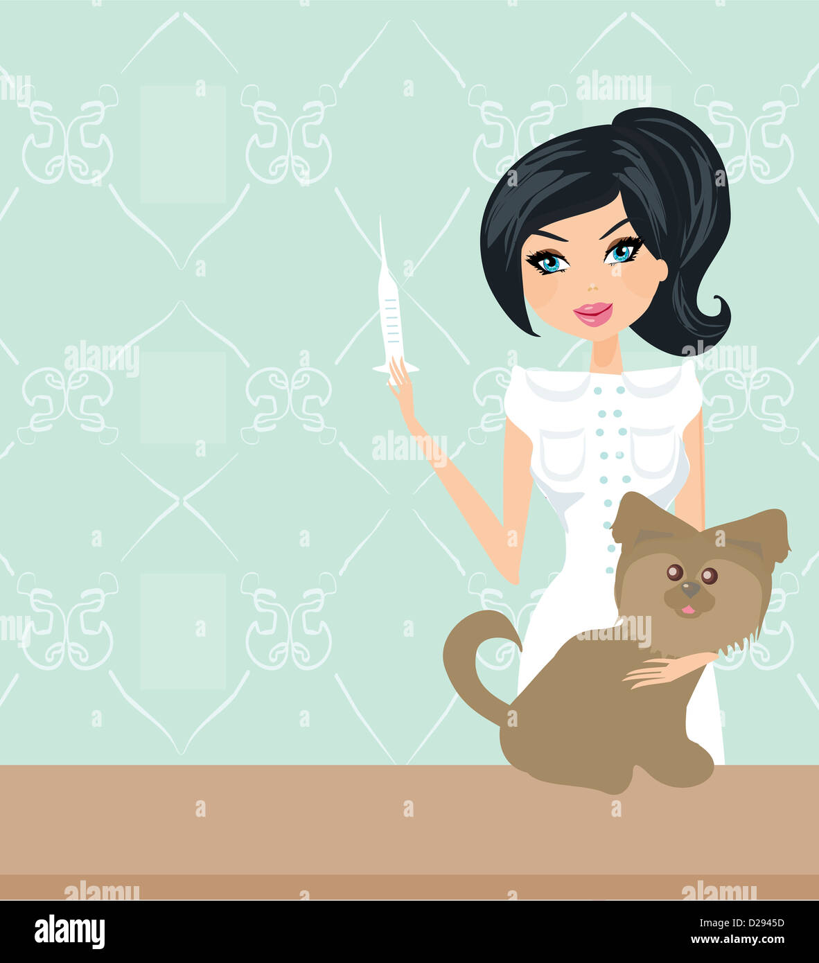 veterinary animal doctor Stock Photo - Alamy