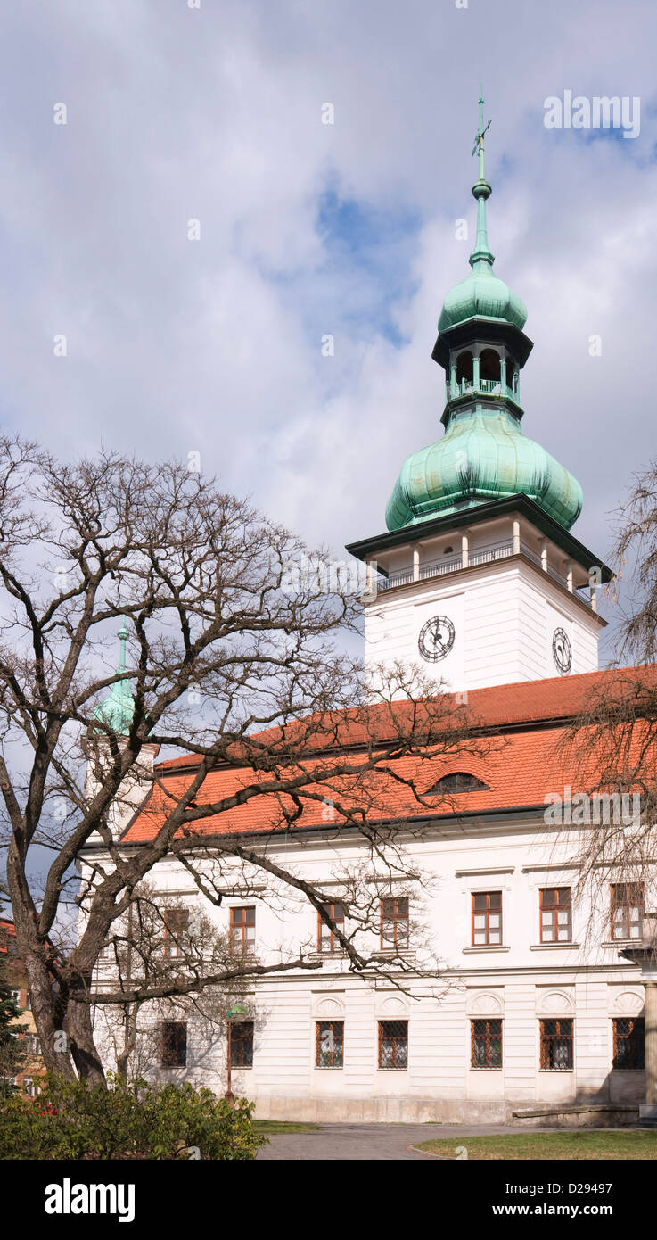 chateau in Vsetin, Czech Republic Stock Photo - Alamy