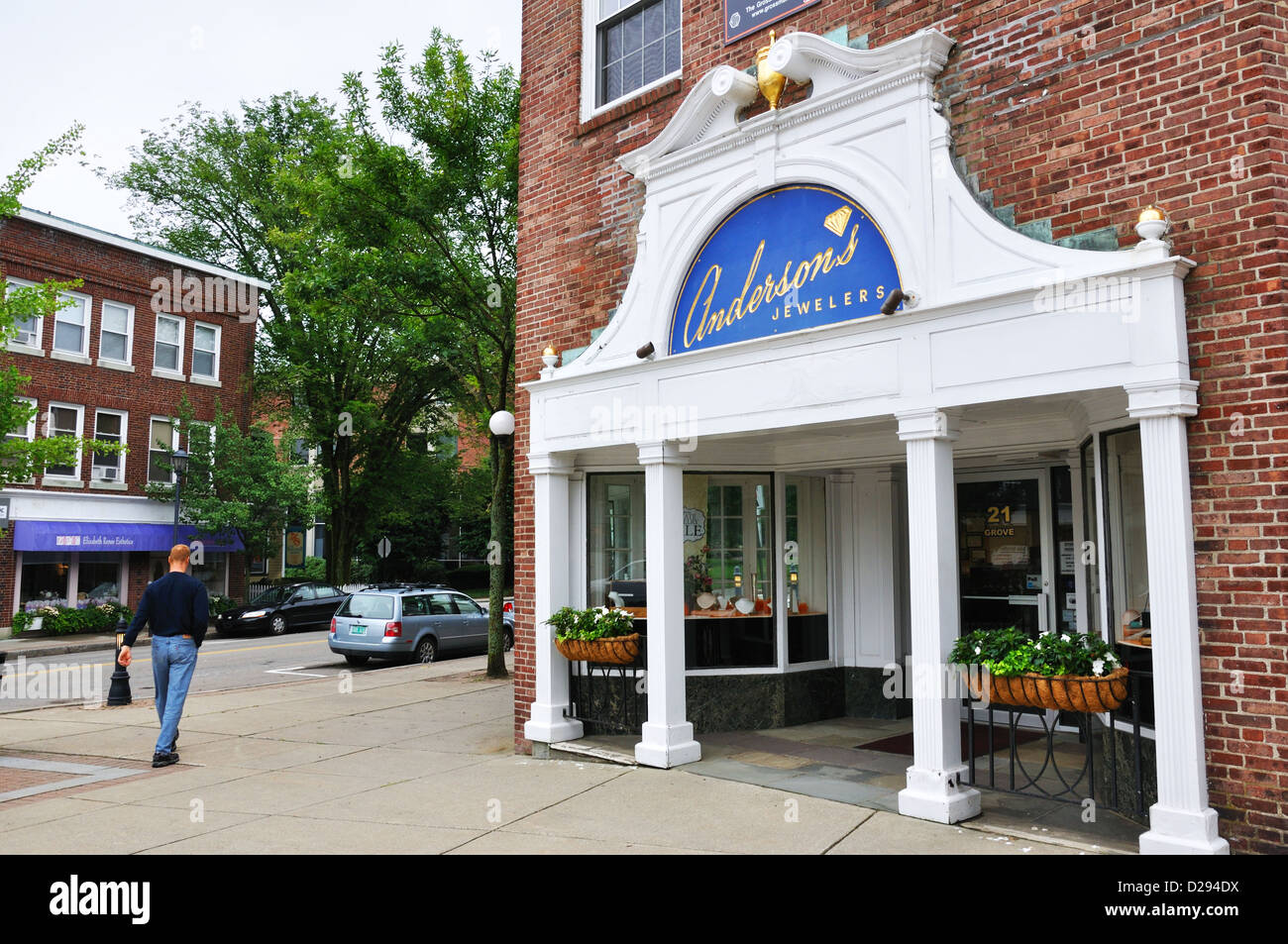 Downtown Wellesley, Massachusetts, USA Stock Photo - Alamy