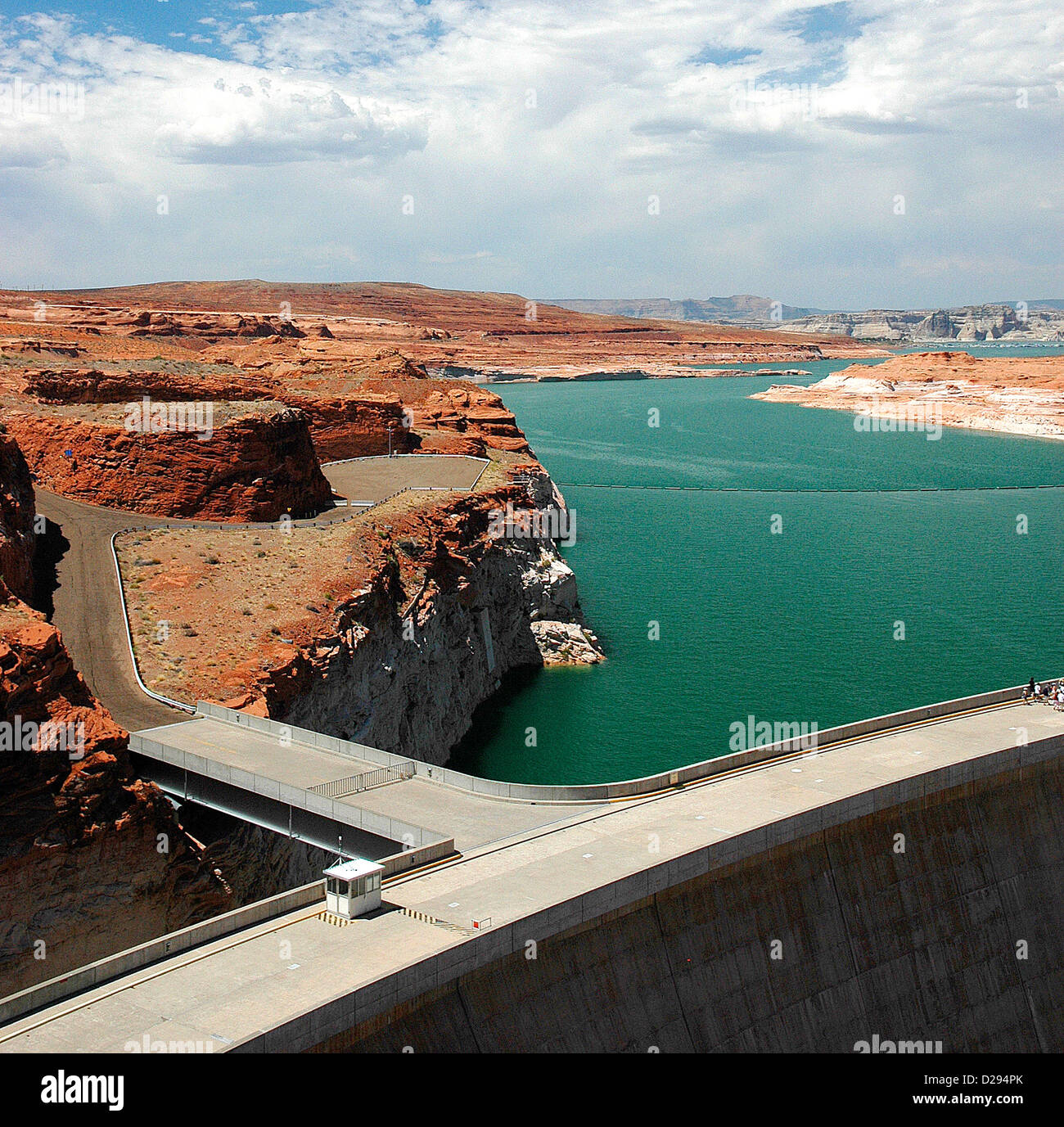 Glen Canyon Dam, Lake Powell Stock Photo - Alamy