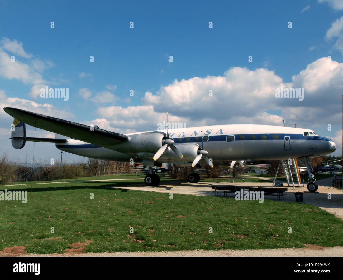 Lufthansa Lockheed L-1049G D-ALIN Stock Photo - Alamy