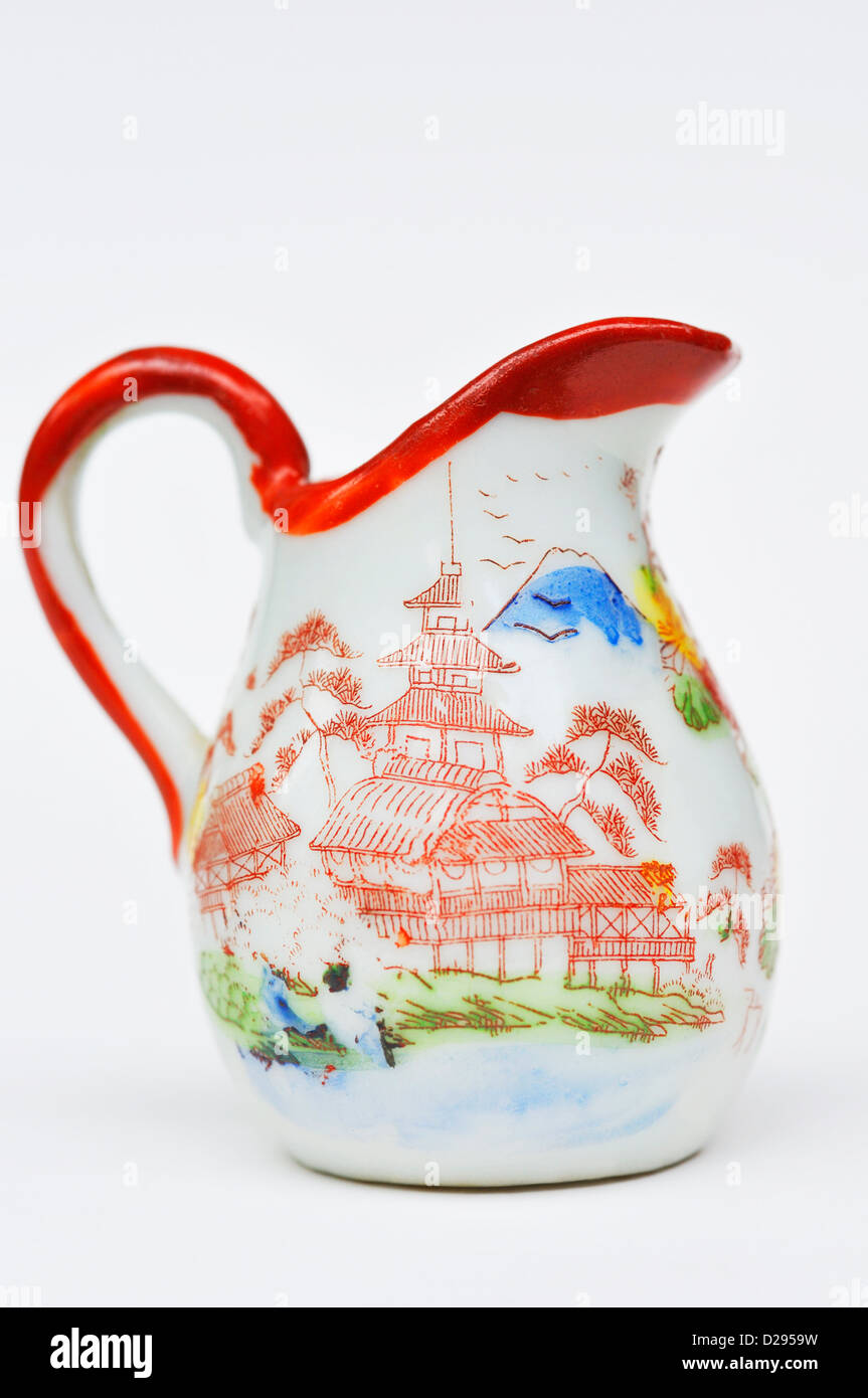 Vintage Japanese pitcher Stock Photo - Alamy