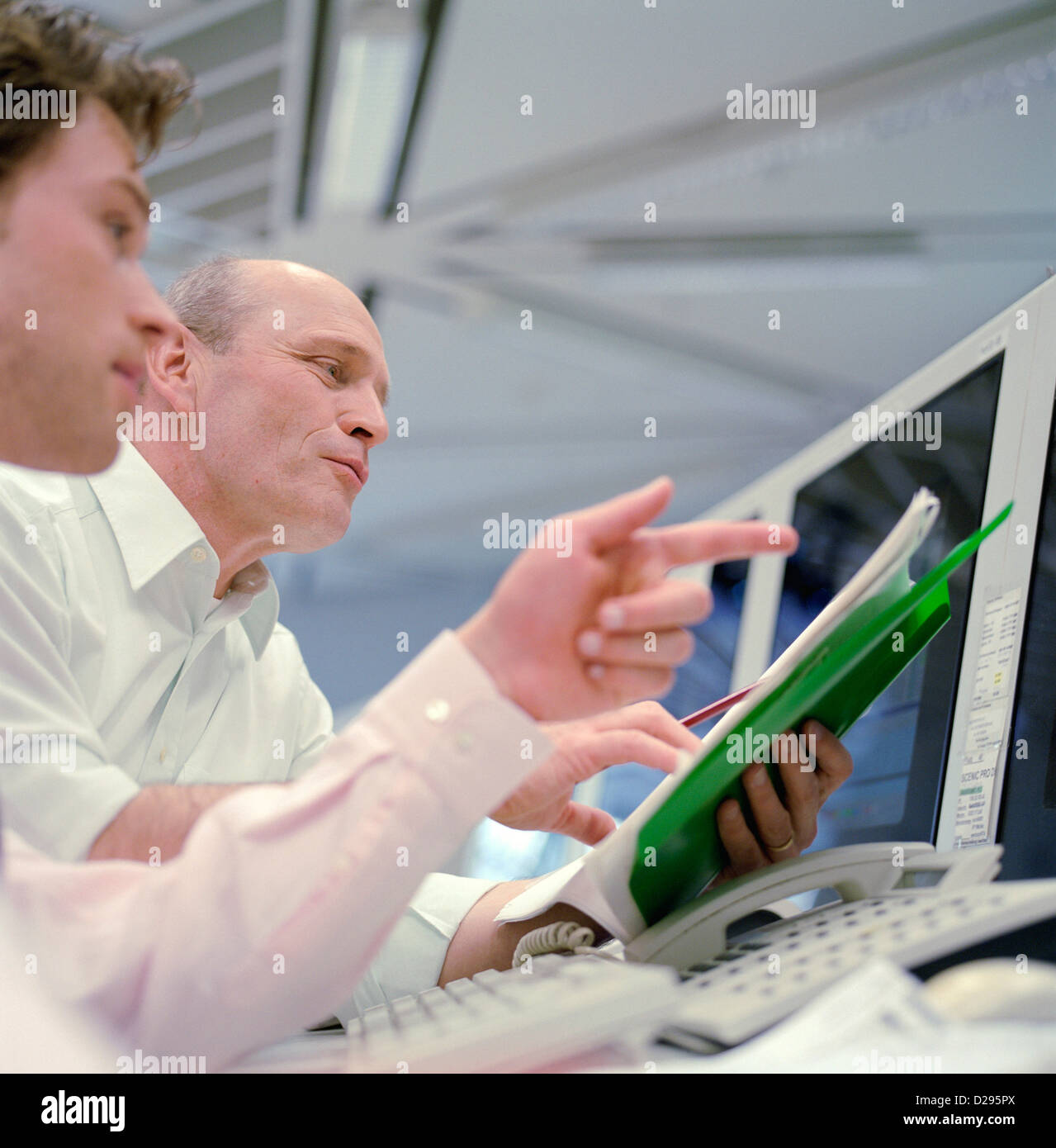 business people data center control center man License free except ads ...