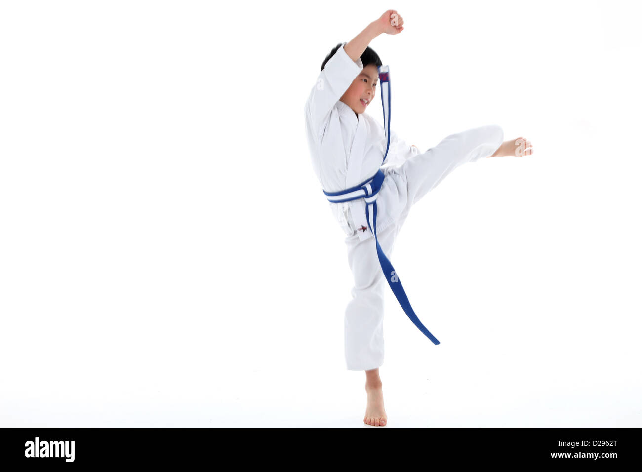 Karate kick hi-res stock photography and images - Alamy